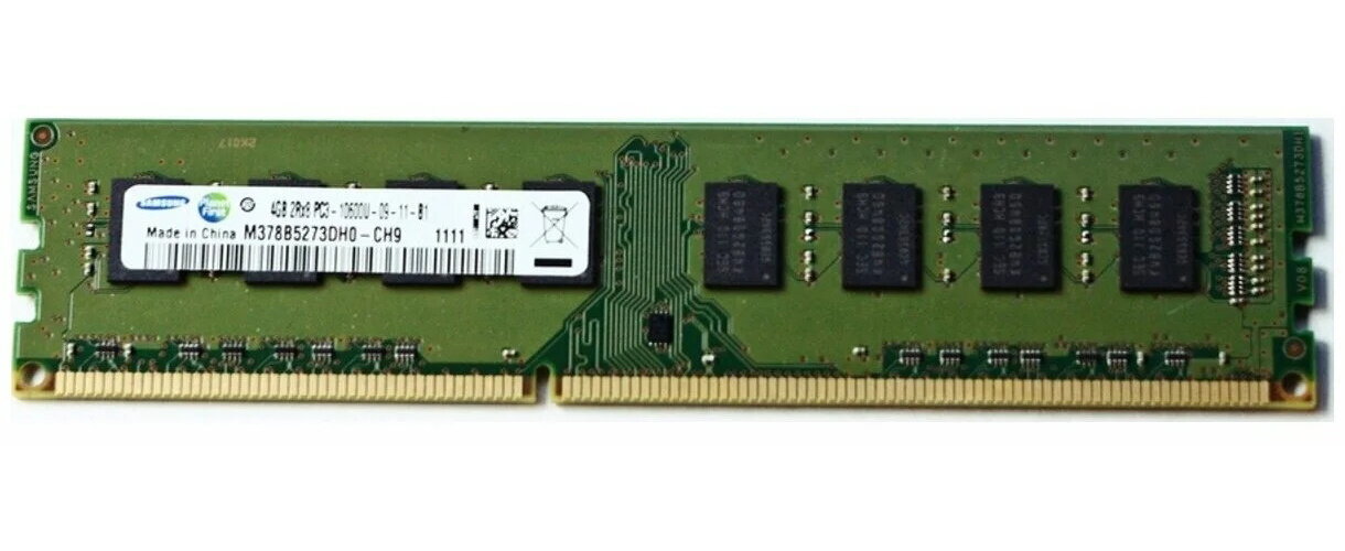 Оперативная память DDR3 1333 4Gb Samsung / CL9 M378B5273DH0-CH9