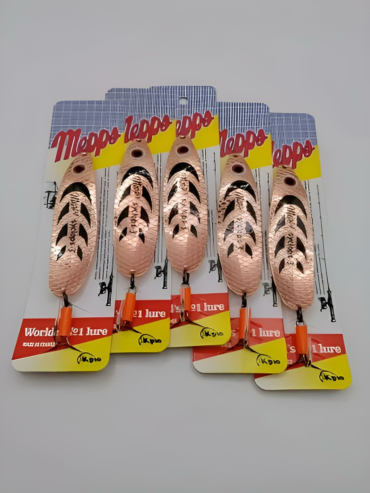 Блесна Mepps Syclops, набор блесен-колебалок из 5 шт, 88мм, 26 г