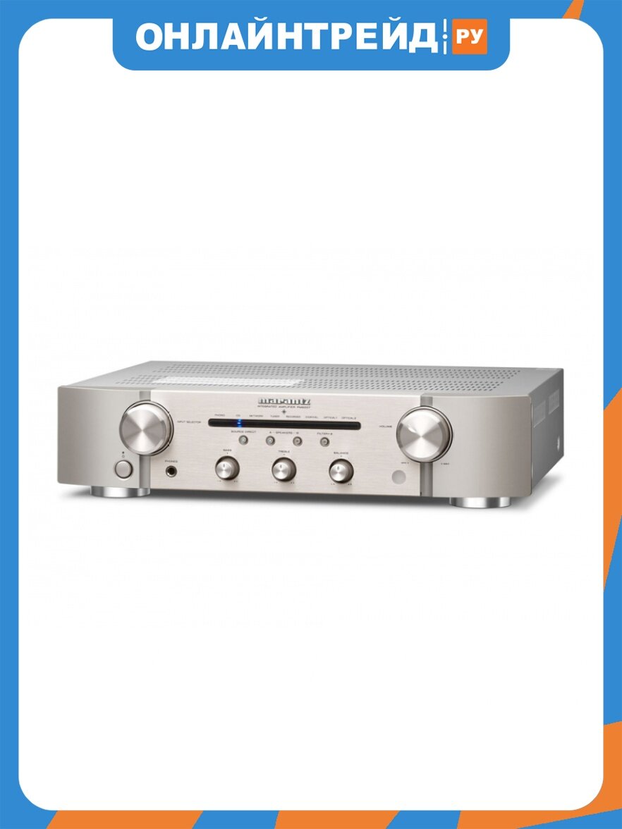 Интегральный усилитель Marantz PM6007, silver/gold