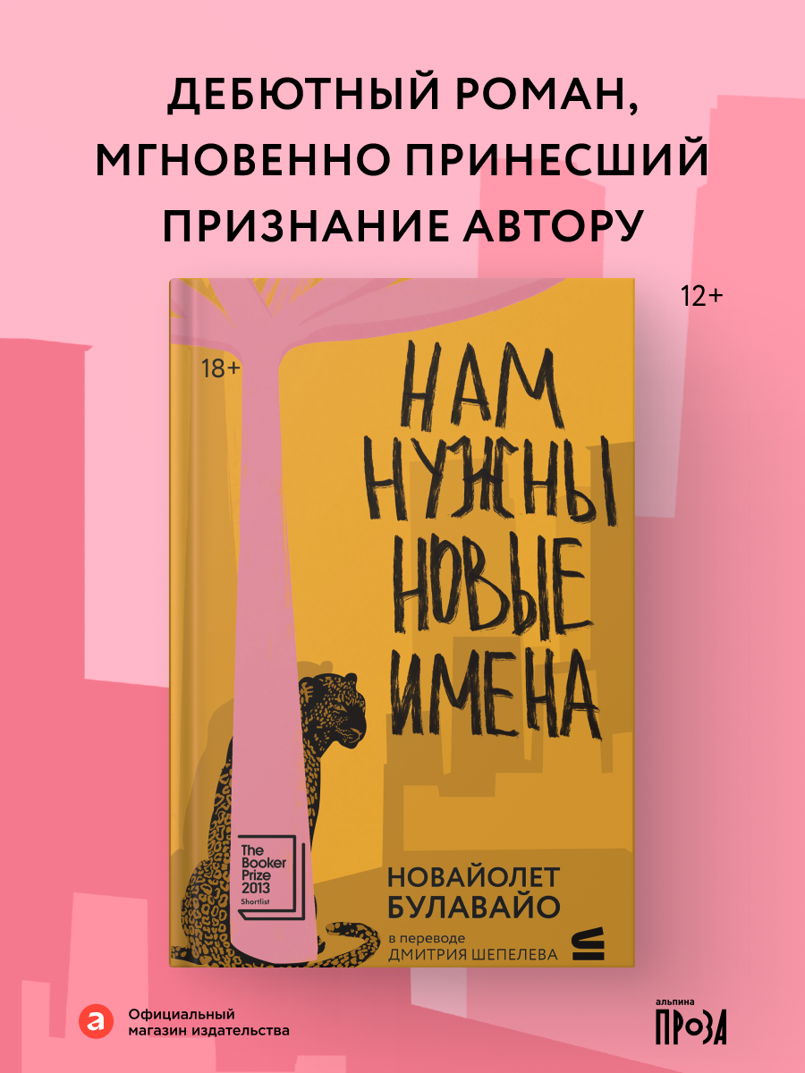 Книга "Нам нужны новые имена"/ Альпина Проза / Строки / Булавайо НоВайолет