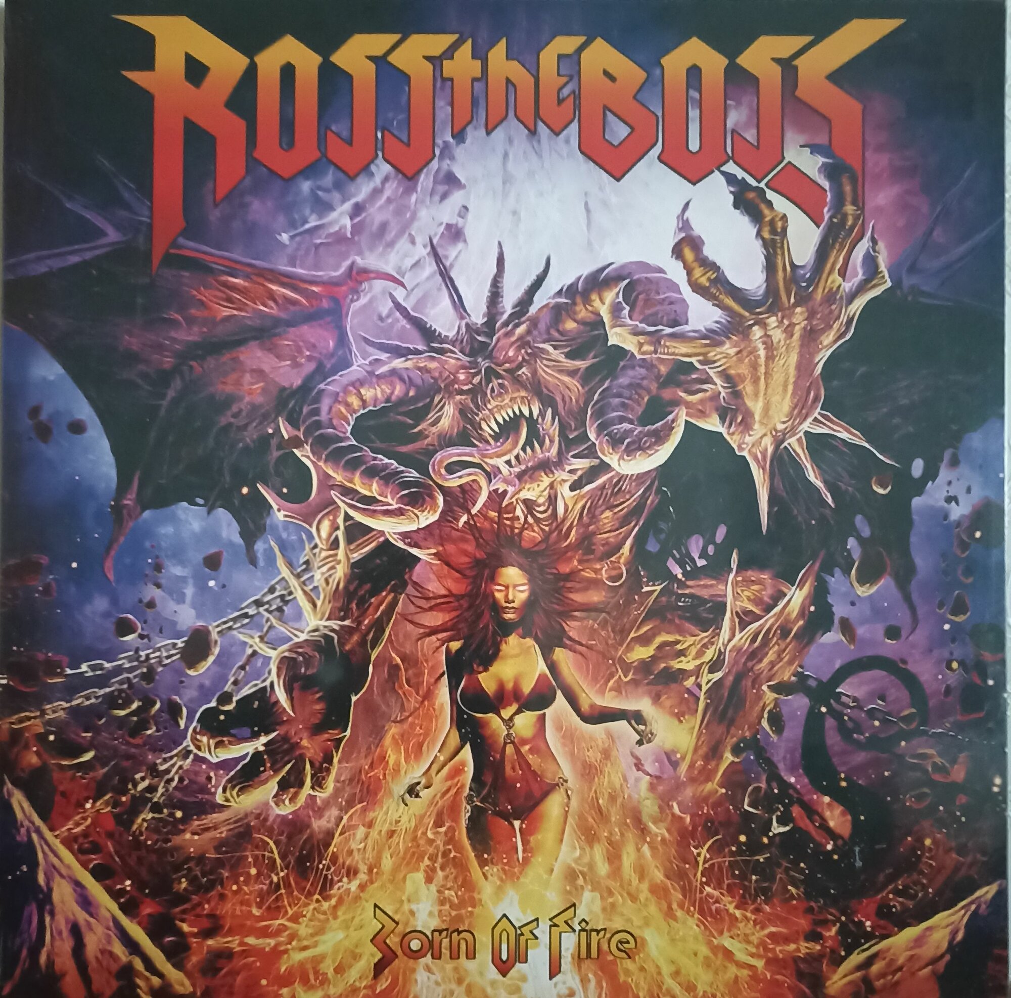 Ross The Boss - Born Of Fire, пластинка виниловая новачя