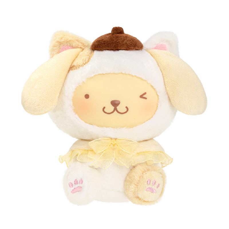 TOP TOY X Sanrio Family Doodling Kitten Collection Плюшевые Слепые Коробки 1 Слепая Коробка Полная Коробка 6 Штук