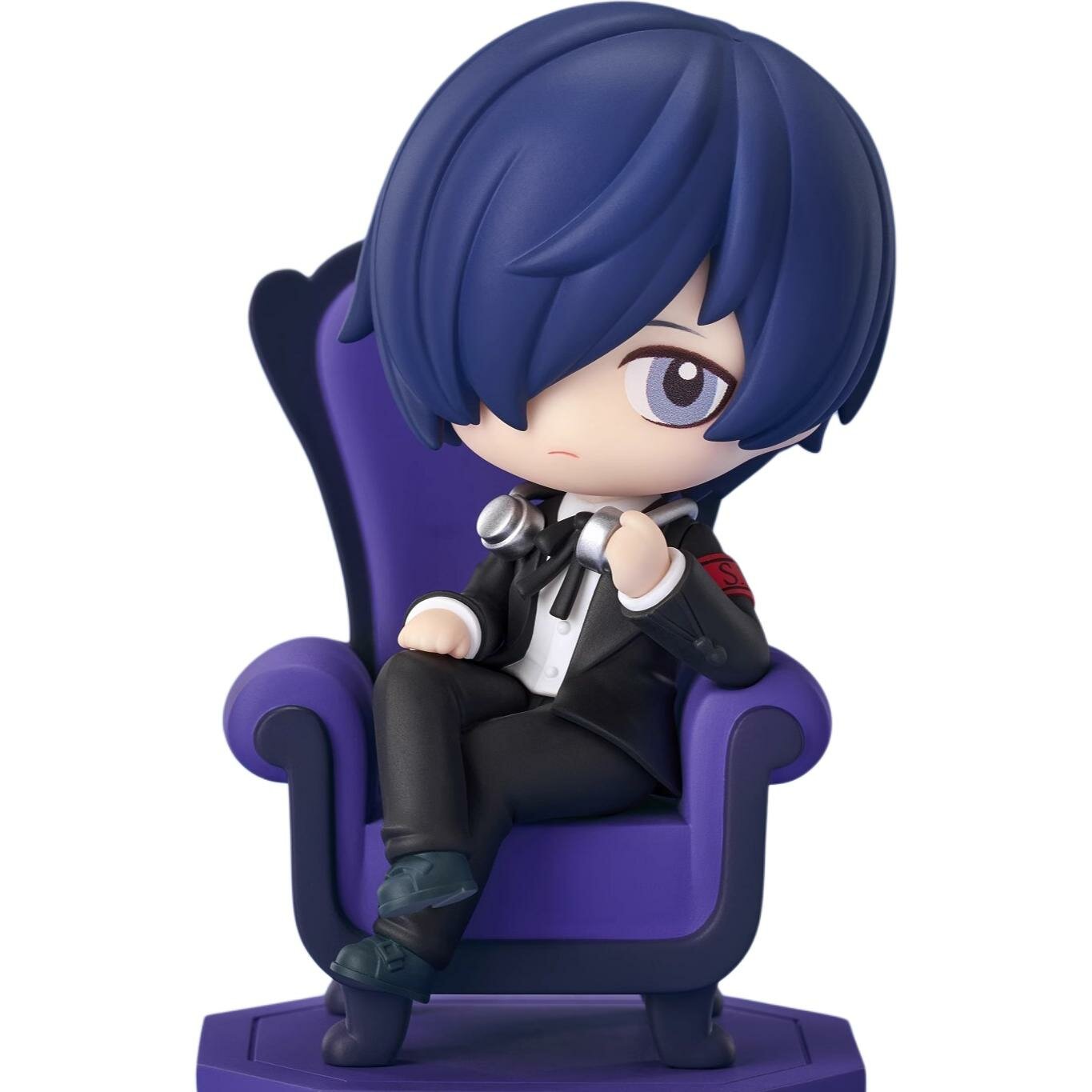 Фигурка унисекс GOOD SMILE COMPANY GSAS Qset+Persona 3 P3P, [Cat House]Pre-Order GSC GSAS Qset+Persona 3 P3P Protagonist Chibi, 8 см