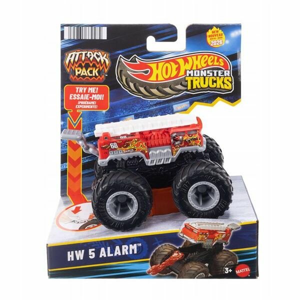 Игрушечный транспорт Hot Wheels MONSTER TRUCK - OVERSIZE 1:64 автомобиль №5 - Хот Вилс JMK98