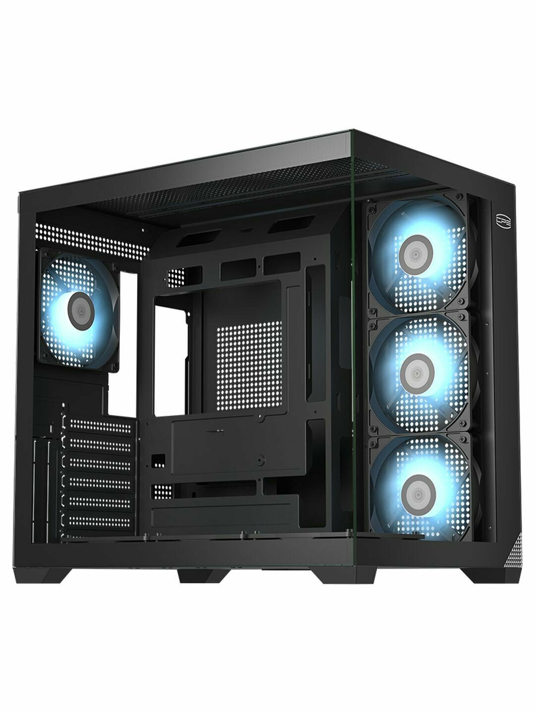 Корпус для ПК PCCOOLER C3T700 ARGB BK, ATX, без блока питания, черный