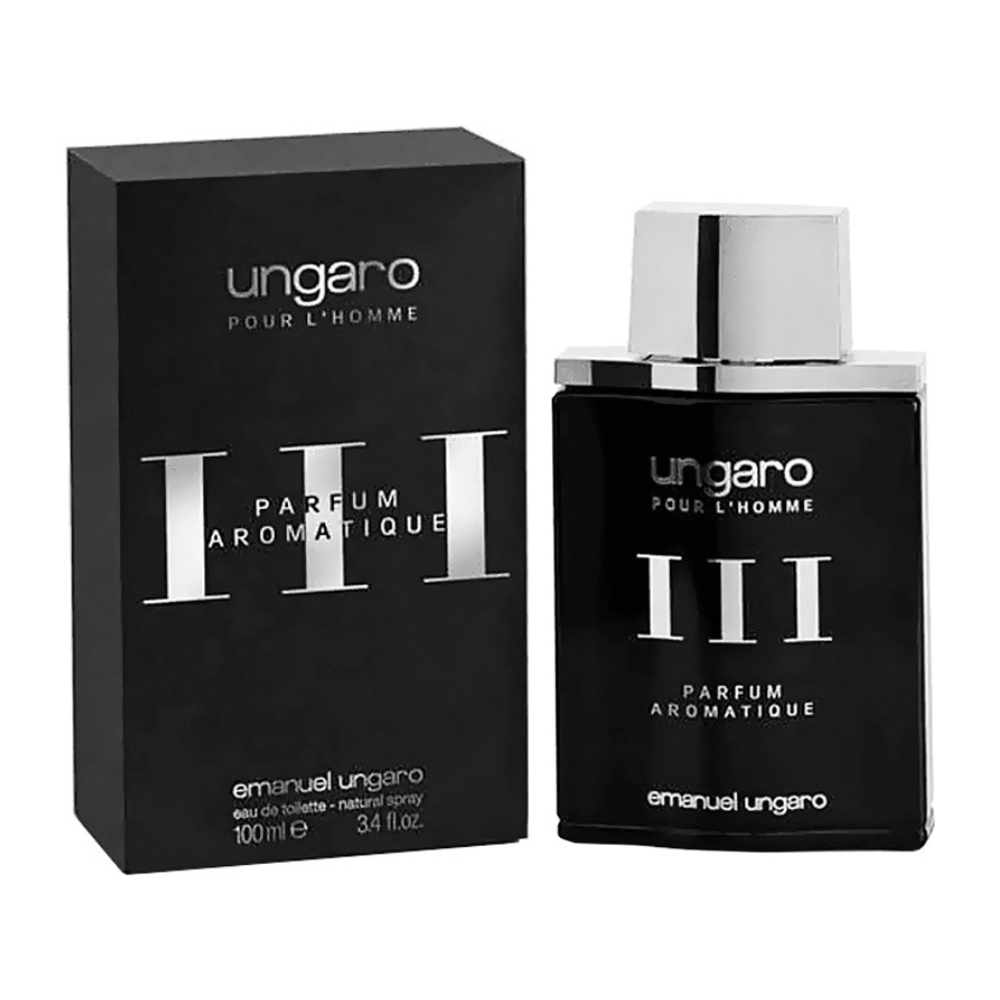Emanuel Ungaro pour L Homme III Parfum Aromatique 100 мл туалетная вода, мужские, фужерные, пряные