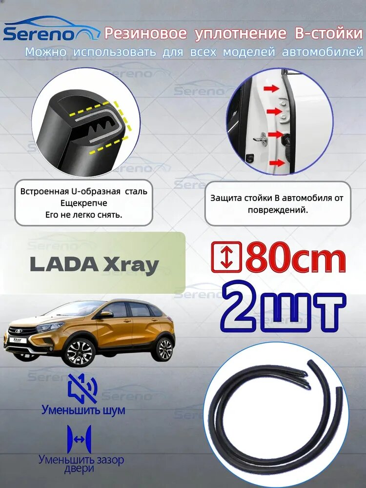 Уплотнитель автомобильный арт. Sereno-LADA-Xray
