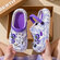 Сабо  2026, размер 40-41, purple