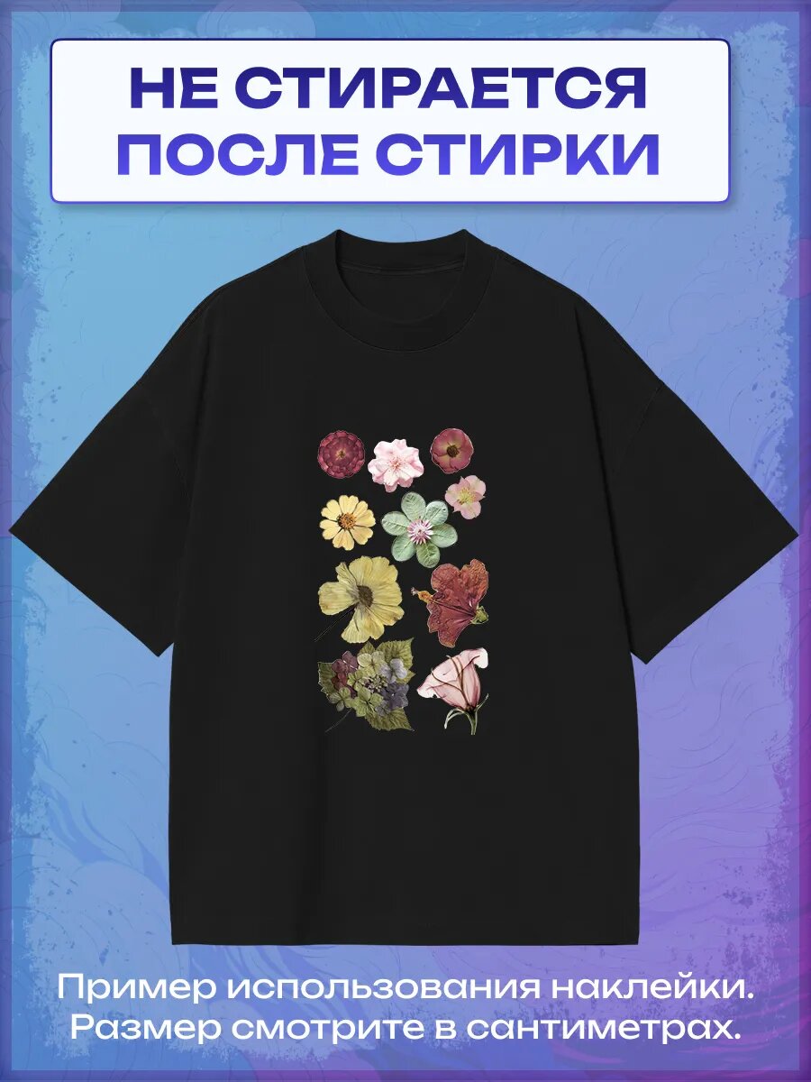 Термонаклейка цветы — фото 1