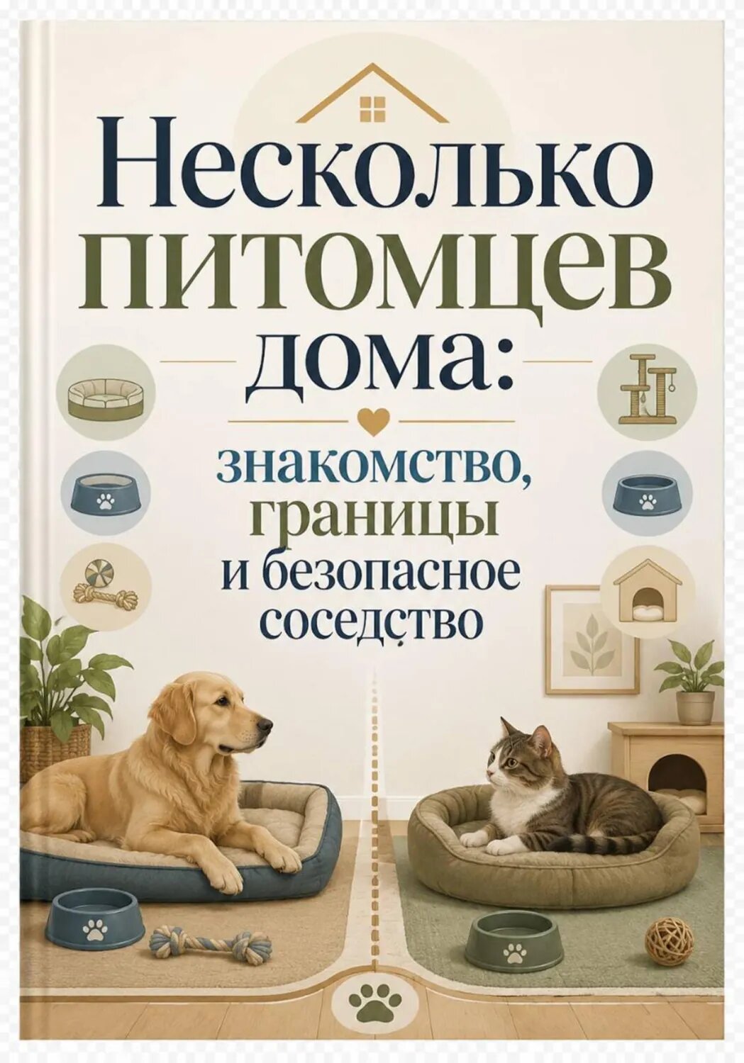 Несколько питомцев дома: знакомство, границы и безопасное соседство [Цифровая книга]