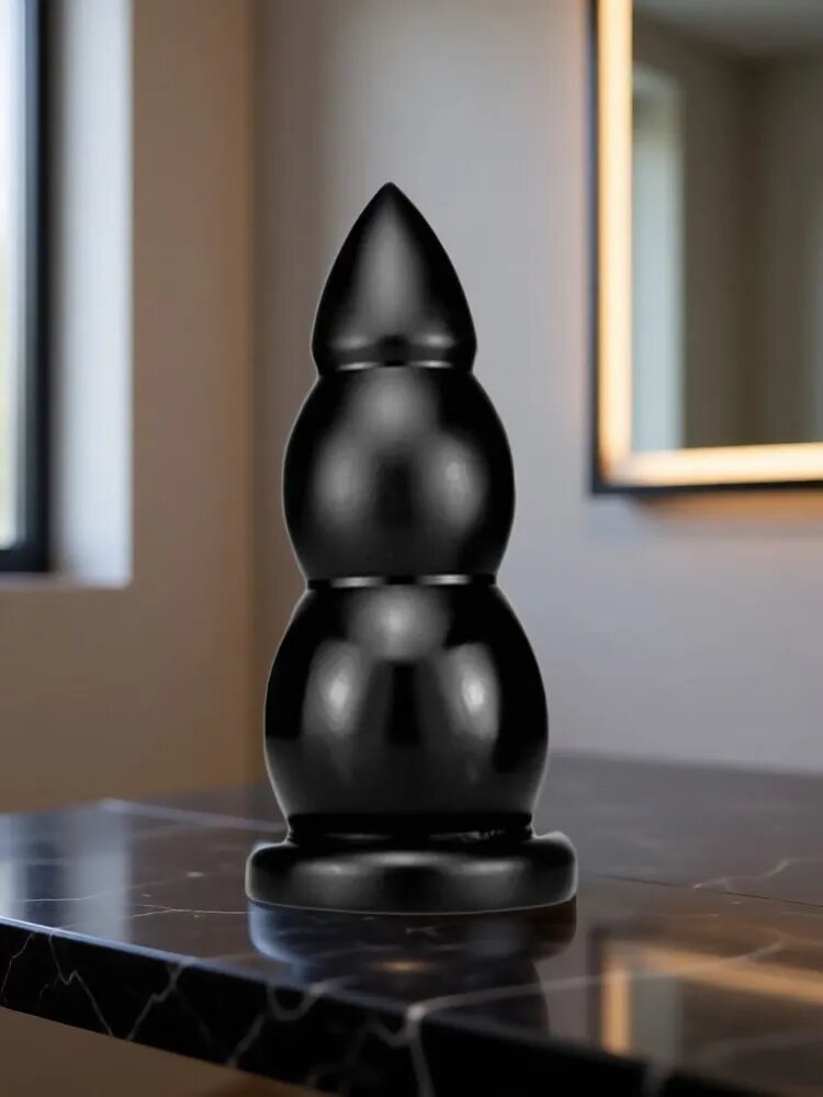 Erohot collection Анальная пробка, черный, 98 мм