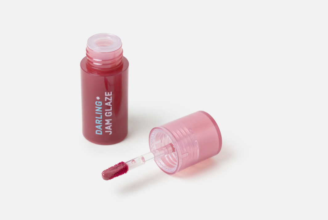 Тинт для губ DARLING Jam Glaze , цвет 01 стойкая формула, глянцевый, для губ