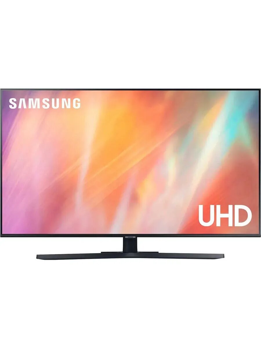 Телевизор Samsung UE43AU7500UXRU черный, 43", 109 см, 4K Ultra HD 3840 × 2160, Smart TV