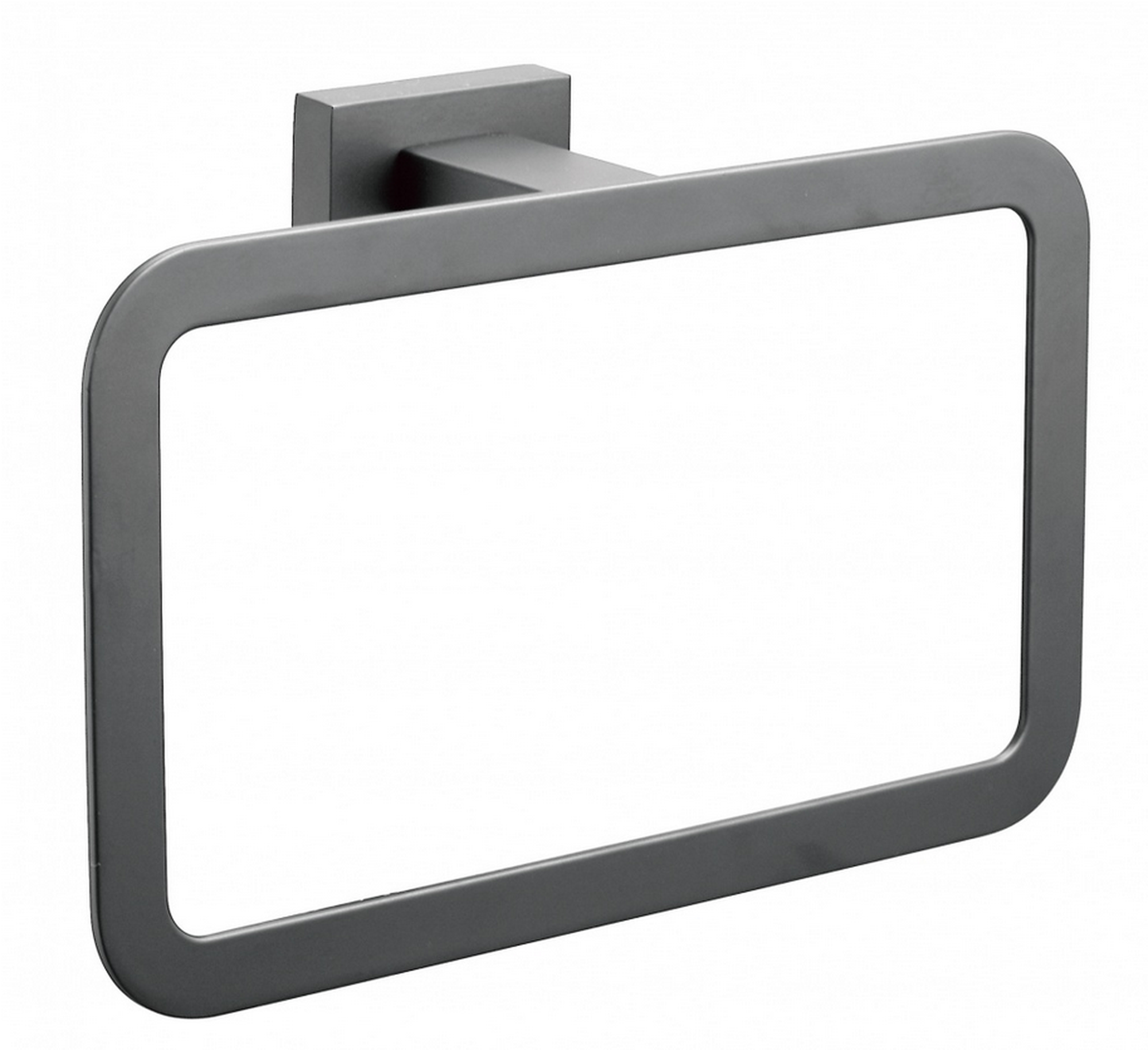 Держатель для полотенца кольцо графит ViEiR V5011-G, 23*6*14 см