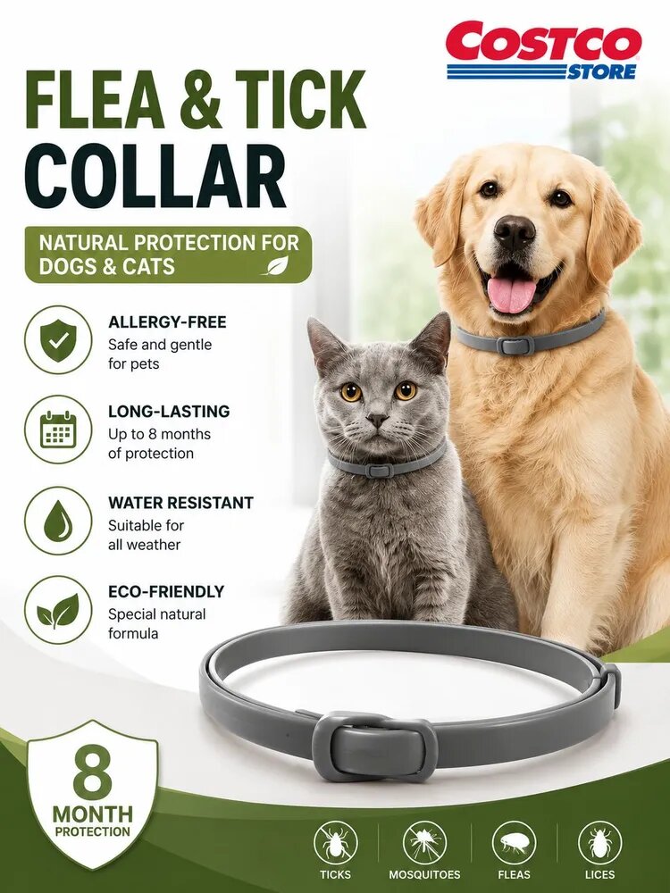 Ozon34, COSTCO STORE logoак и кошек, длительное действие, удобный 48cm