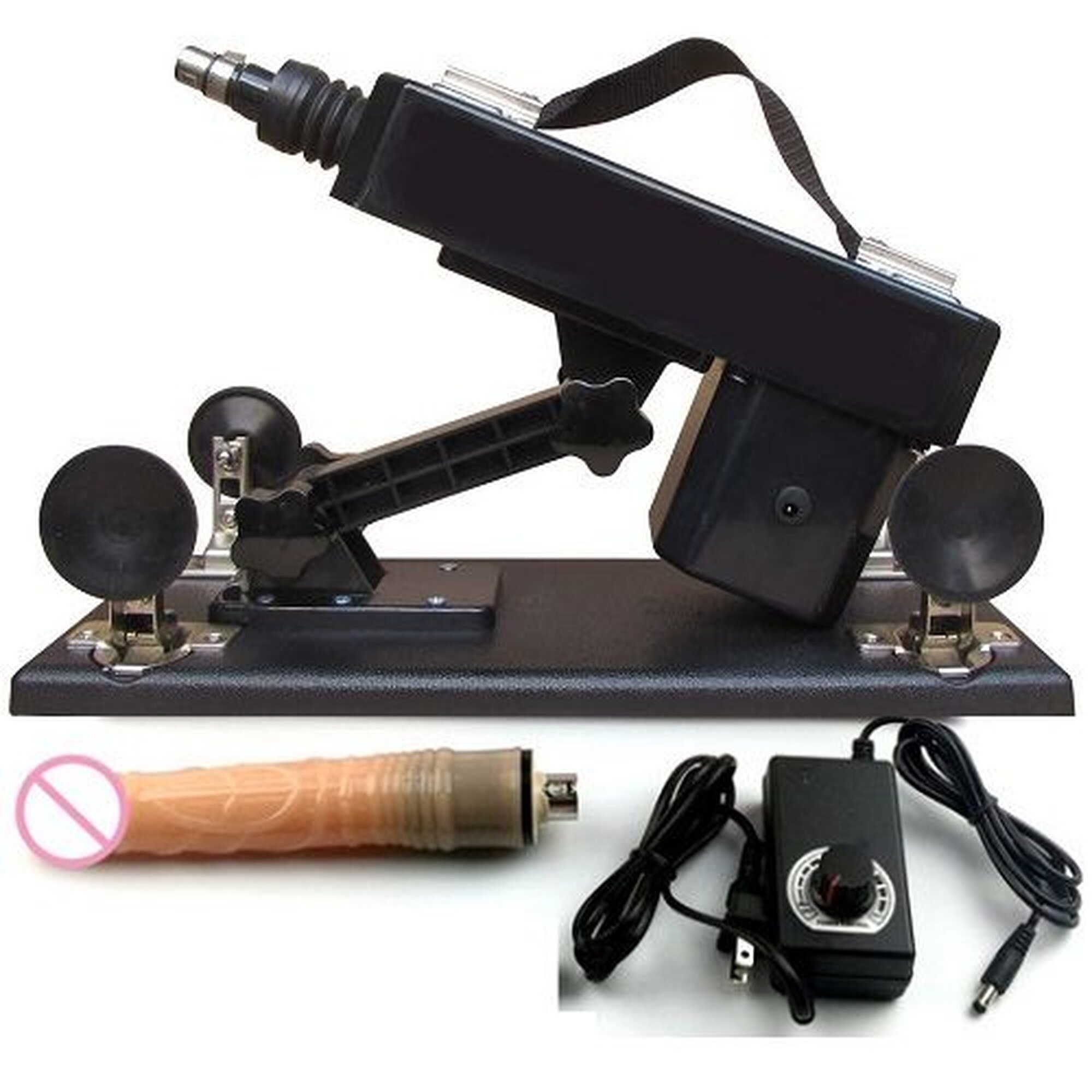 Секс-машина Hui Qian Toys Enhot Sex Machine Gun, 100 режимов, с вибрацией, от сети