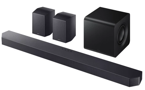 Саундбар Samsung HW-Q930H/PY (2026), Dolby Atmos, с беспроводным сабвуфером, для телевизора и ПК, игровой режим, черный