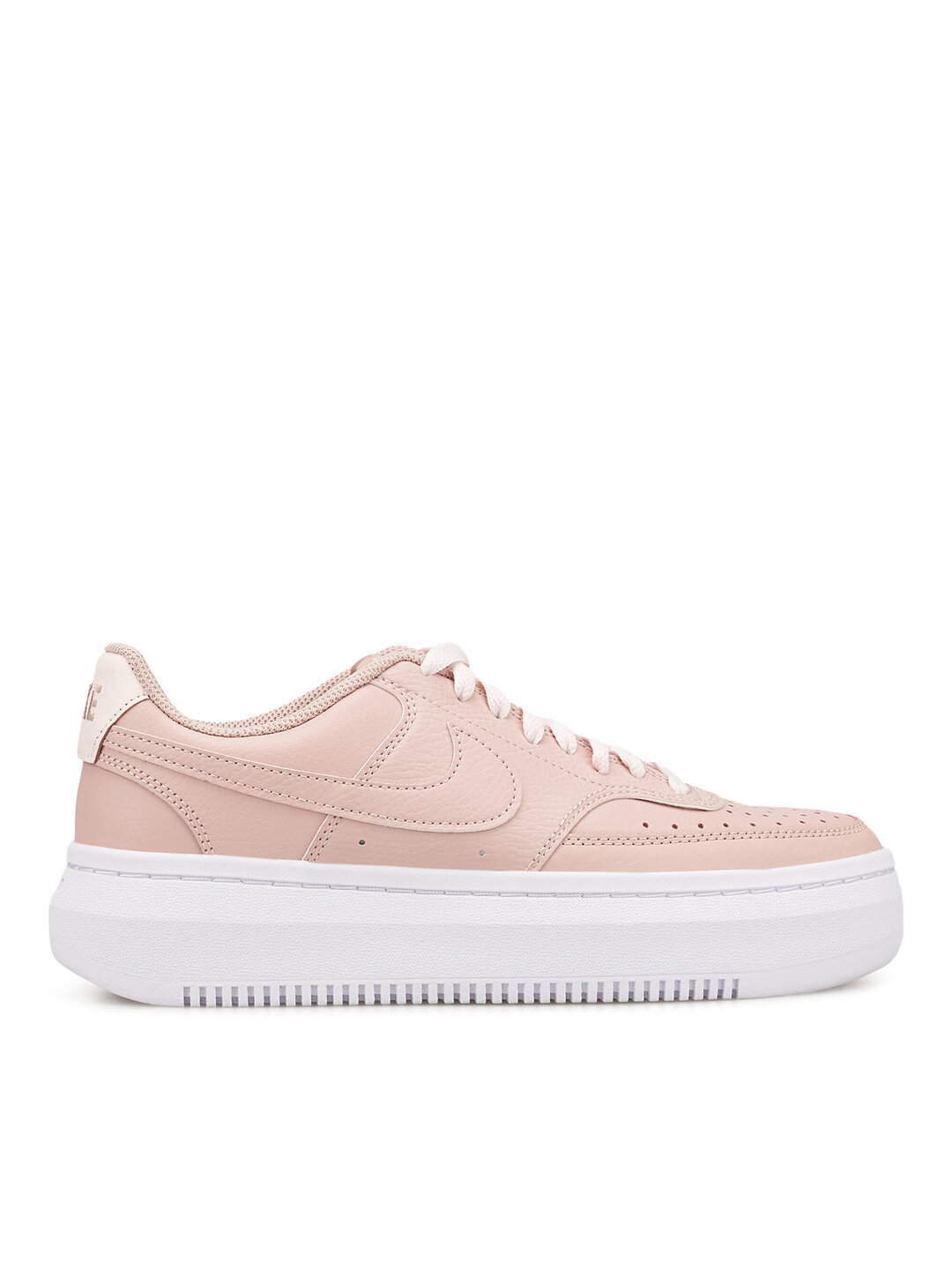 Кеды NIKE Court Vision Alta Leather, размер 8 US, светло-розовый — фото 1