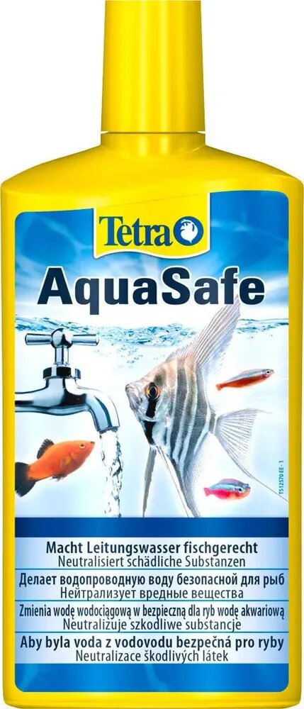 Препарат Средство для подготовки водопроводной воды TETRA AQUASAFE (250 мл).