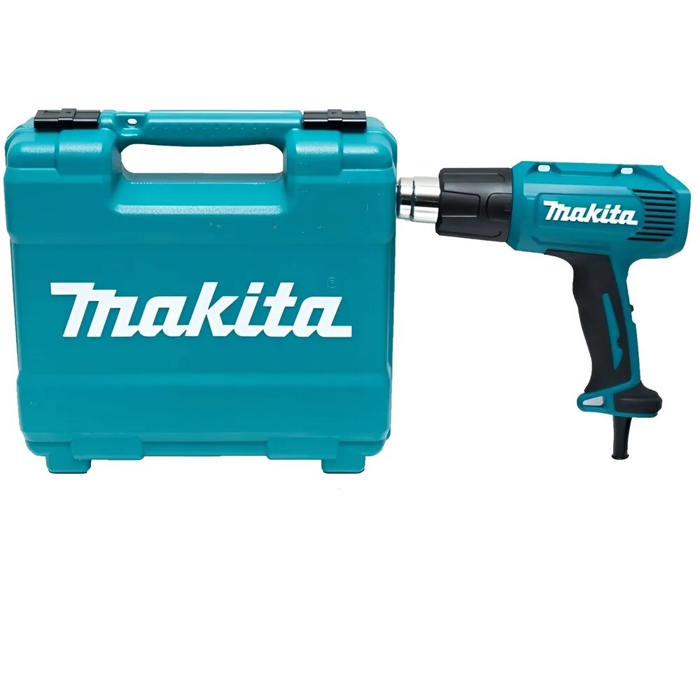 Фен промышленный 1600Вт - 500С Makita HG5030K