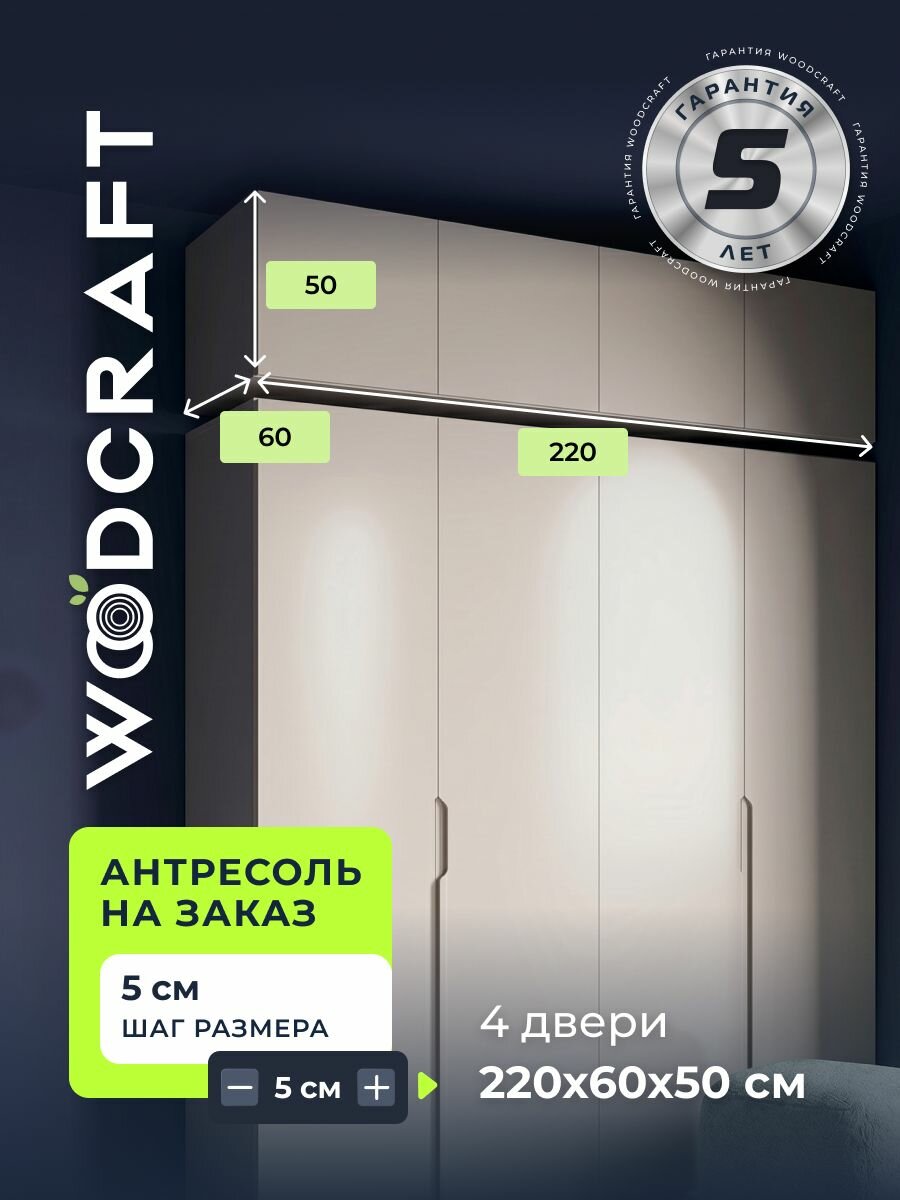 Антресоль-4-220-60-50 Велюр