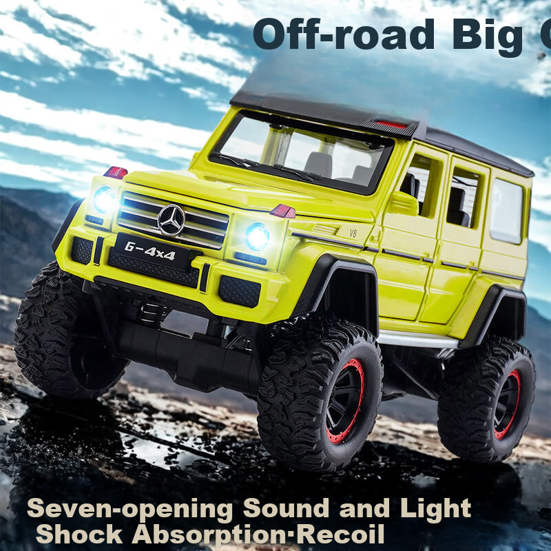 Chiyu G500 4x4 внедорожная игрушечная машинка из сплава для мальчиков 7-10 лет Цвет：G500 4x4 внедорожный автомобиль