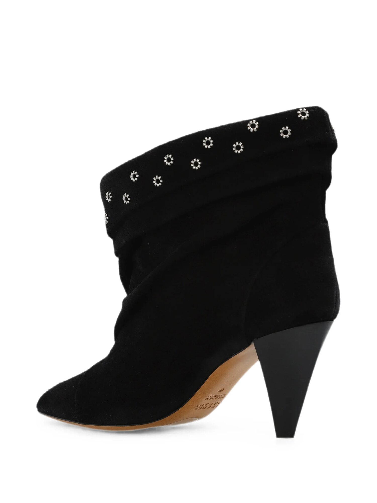 Ботинки Isabel Marant Lyone stud-embellished ankle boots, размер 38 — фото 1