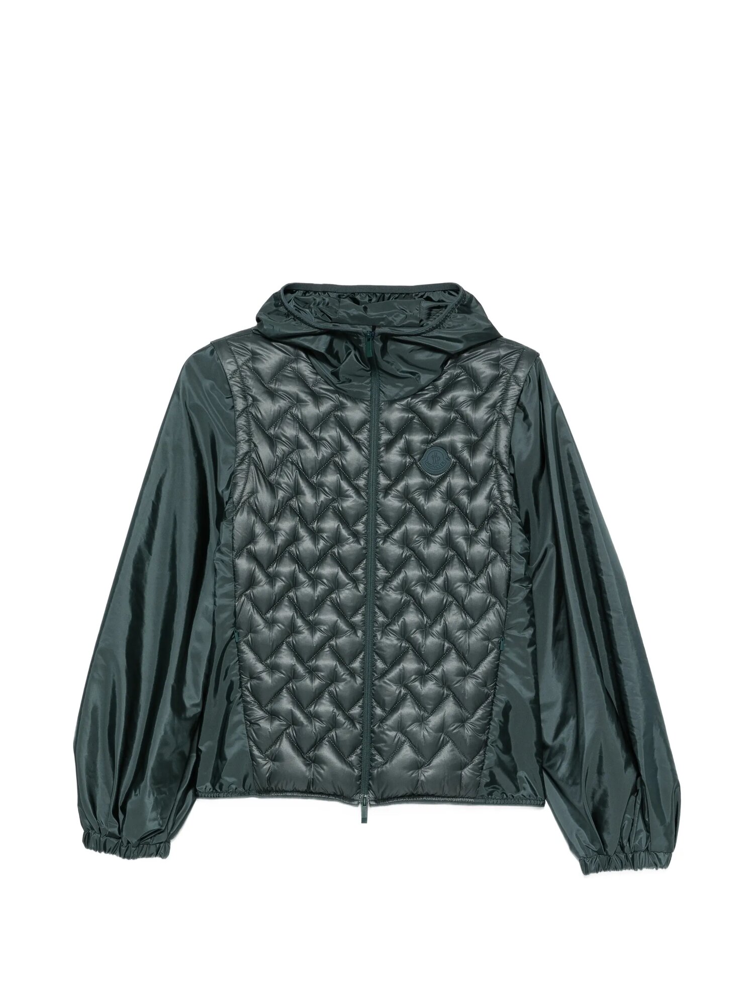 Куртка Quilted-panel hooded jacket