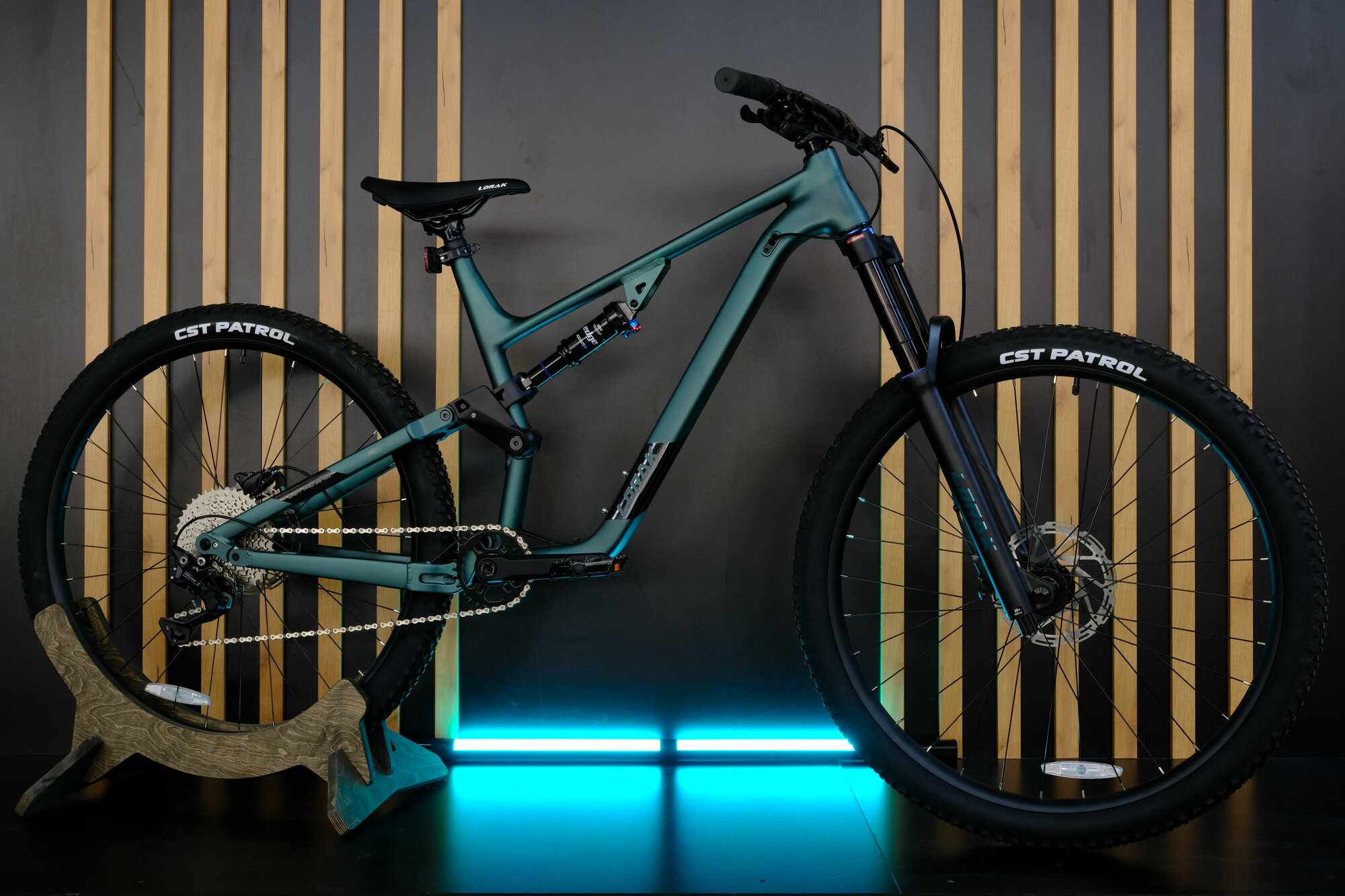 Велосипед двухподвесной на промах LORAK Shift Pro 29-150 Матовый Синий 172-185 см