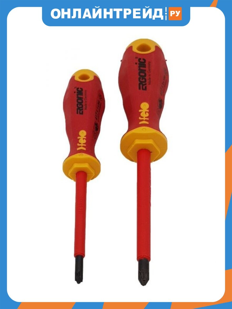Набор отверток Felo 41792191, Ergonic 2 шт, диэлектрические