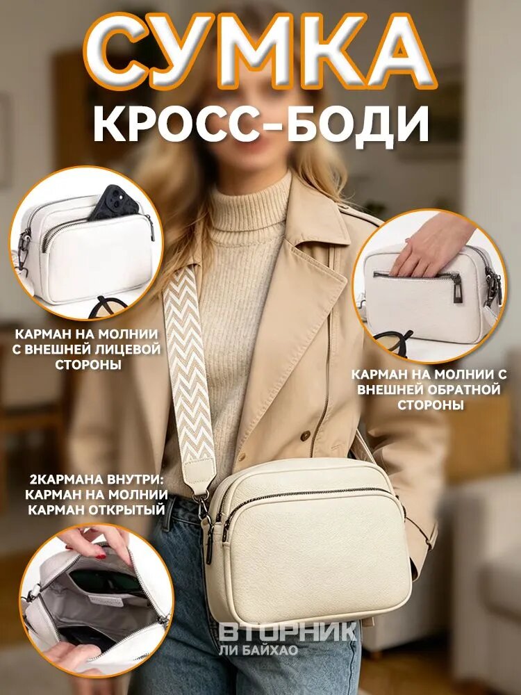 Сумка кросс-боди — фото 1