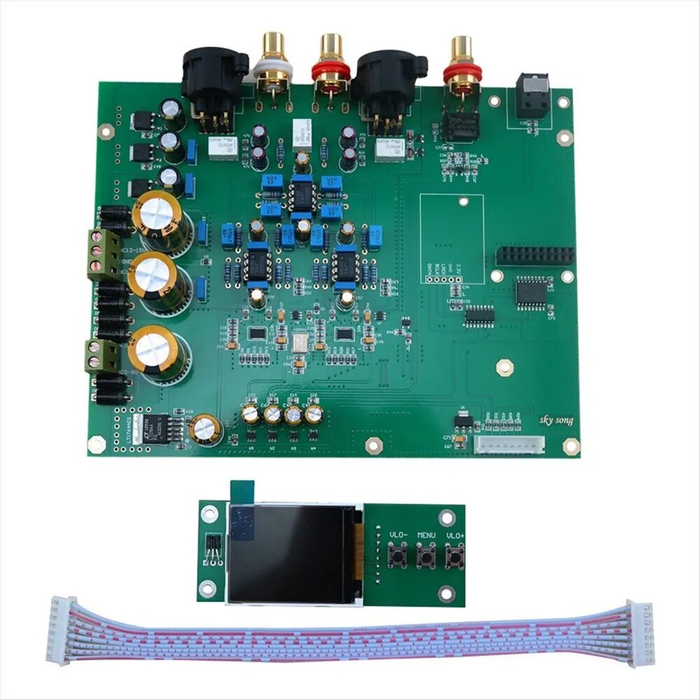 Двойной декодер ES9038q2m HiFi коаксиальный USB Bluetooth вход PCM384k