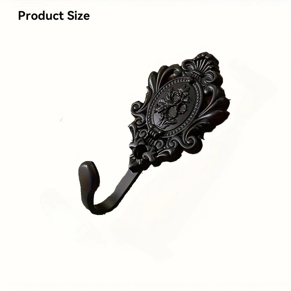 Винтаж металлический крючок для одежды black