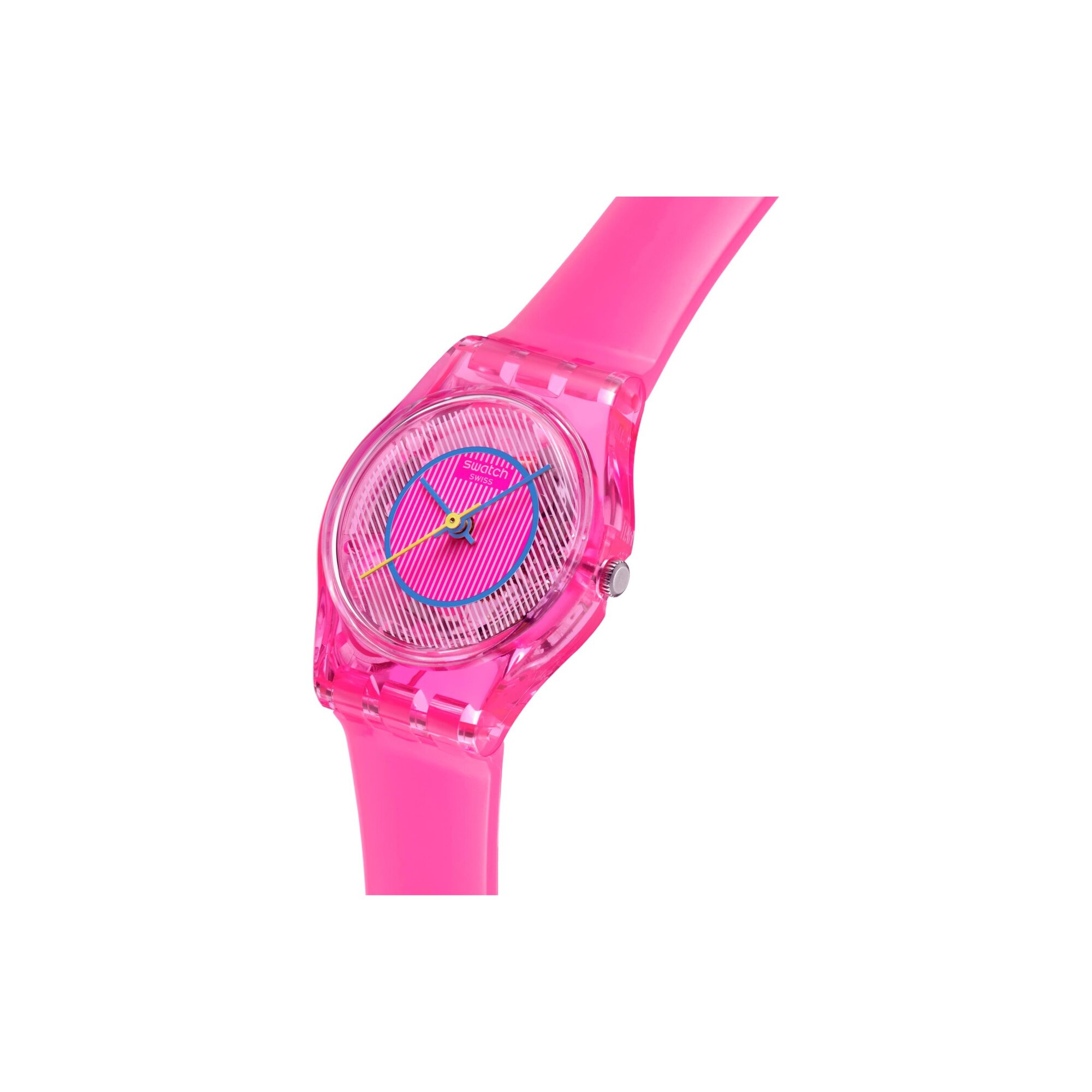 Наручные часы Swatch, розовый, — фото 1