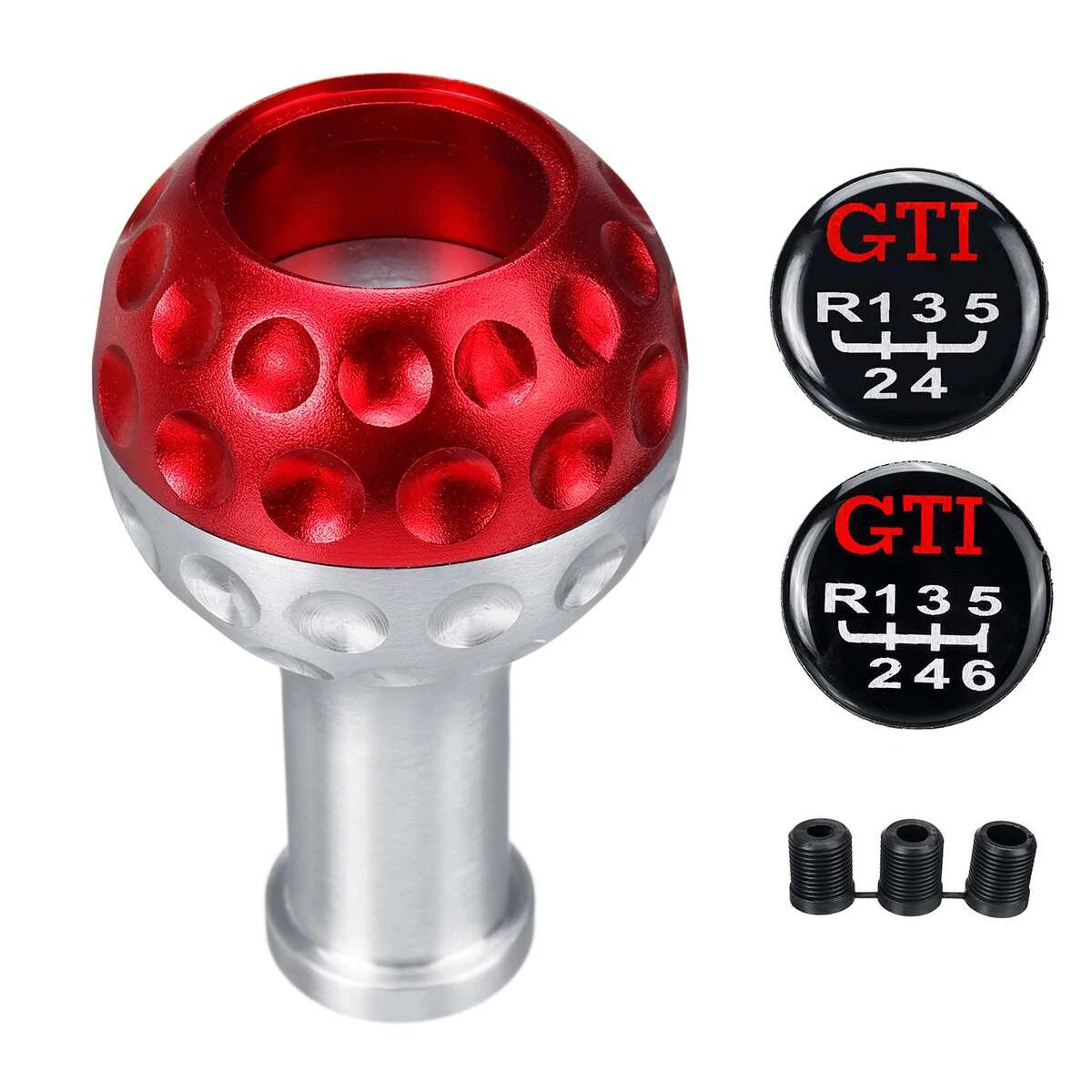 Ручка КПП Red GTI для VW Golf Jetta Scirocco 5/6 ст.