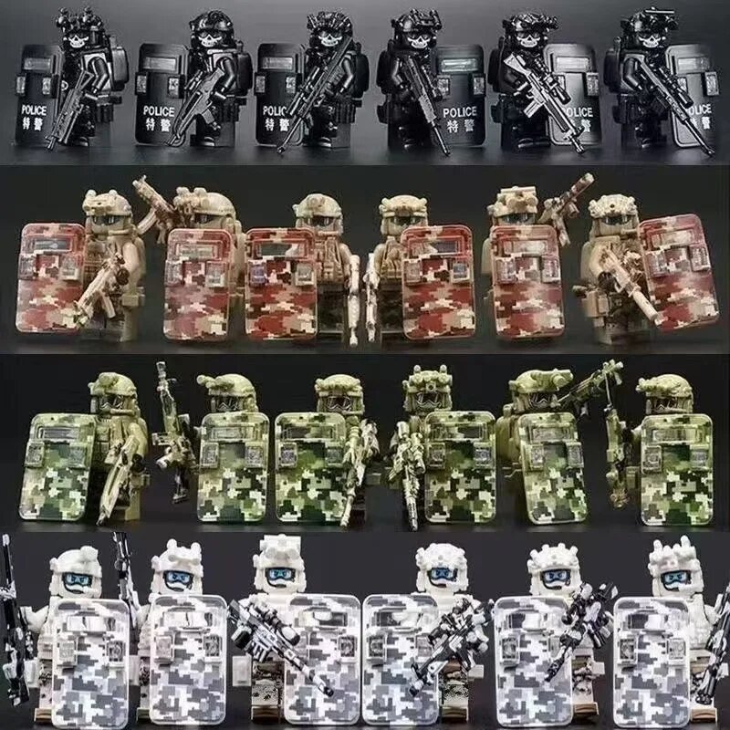 Конструктор "Призрачный спецназ" 24PCS1