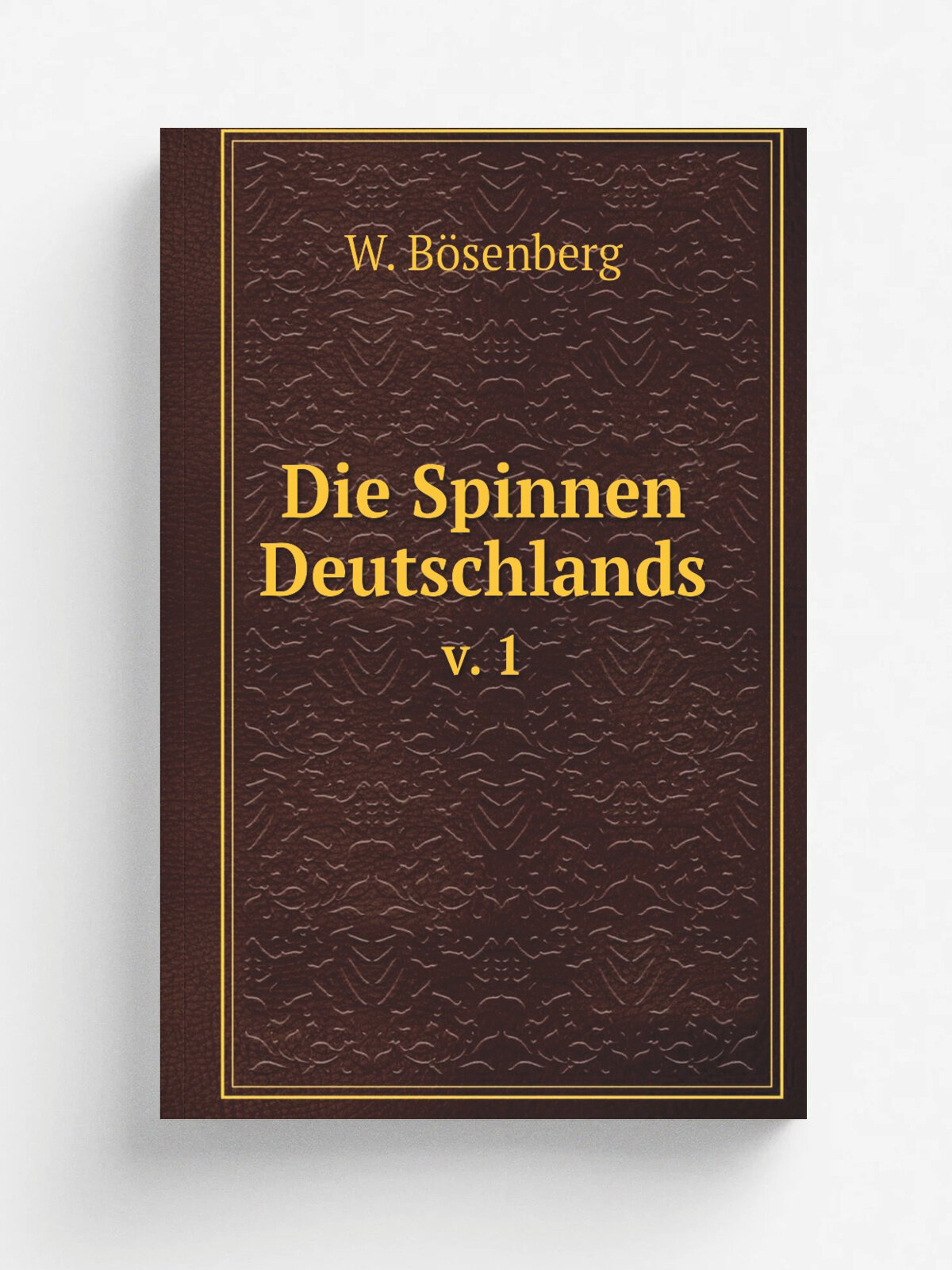Die Spinnen Deutschlands. v. 1