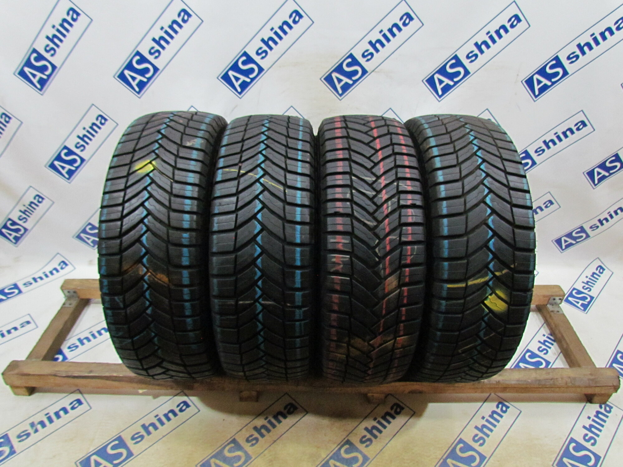 Комплект (2 шт) Michelin CrossClimate 225 65 R16 C летние БУ шины износ до 5% , артикул 0029511