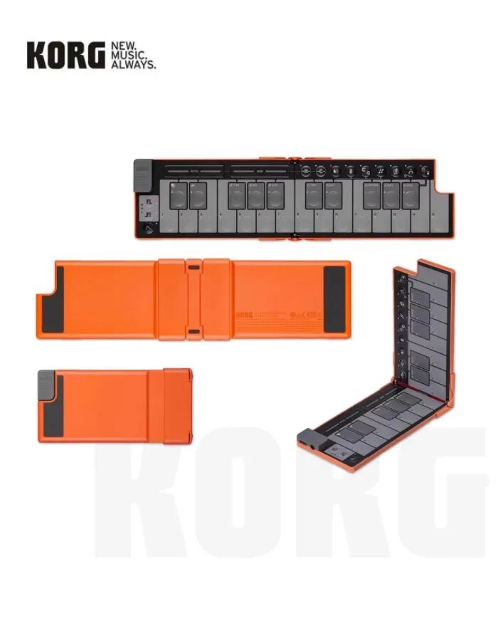 Контроллер музыкальной клавиатуры Korg nanoKey Fold arranger MIDI