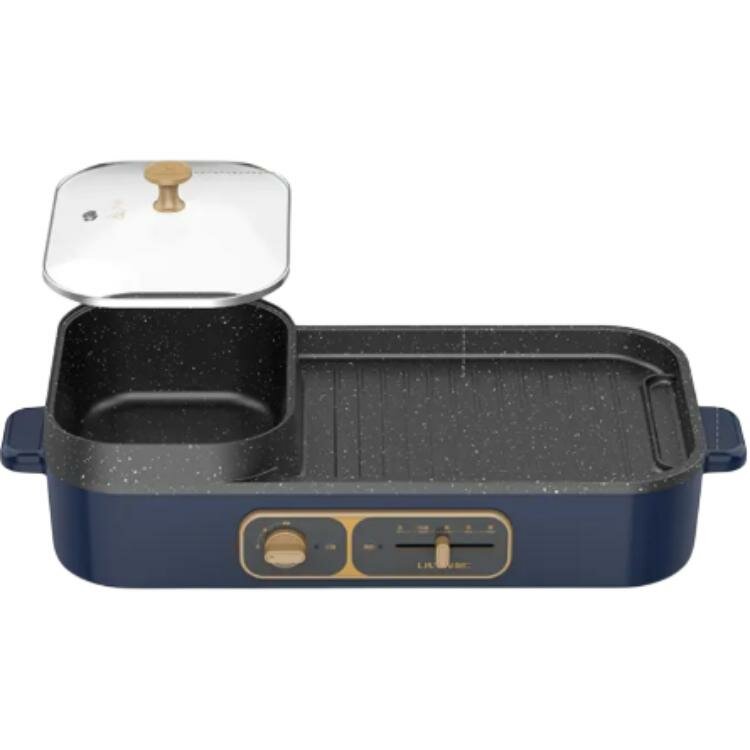 Многофункциональные кастрюли LIVEN, navy blue, для готовки, 3 в 1, высококачественный материал, подходит для всех плит
