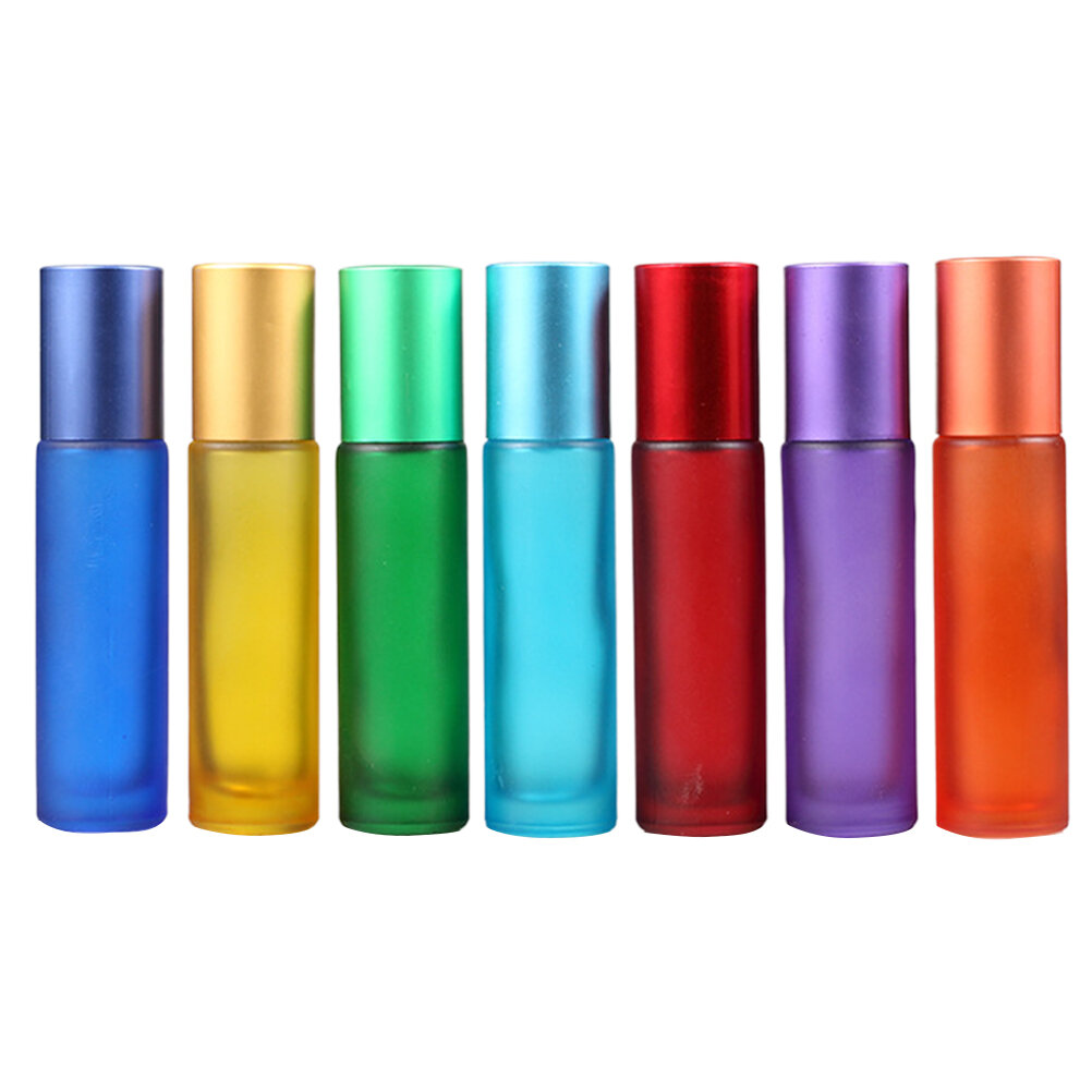7 Штук 10 Мл Пустой Флакон С Катушкой Для Духов И Эфирных Масел Ассорти Цвета 7 2*2 Cm