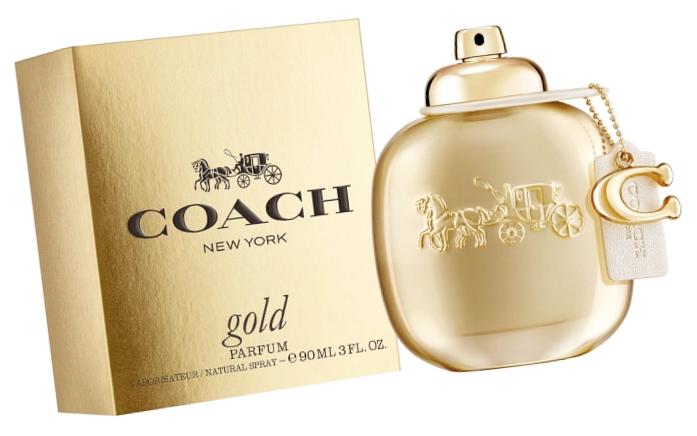 Coach Gold женская парфюмерная вода 50 мл - Коуч Голд духи золотое сияние