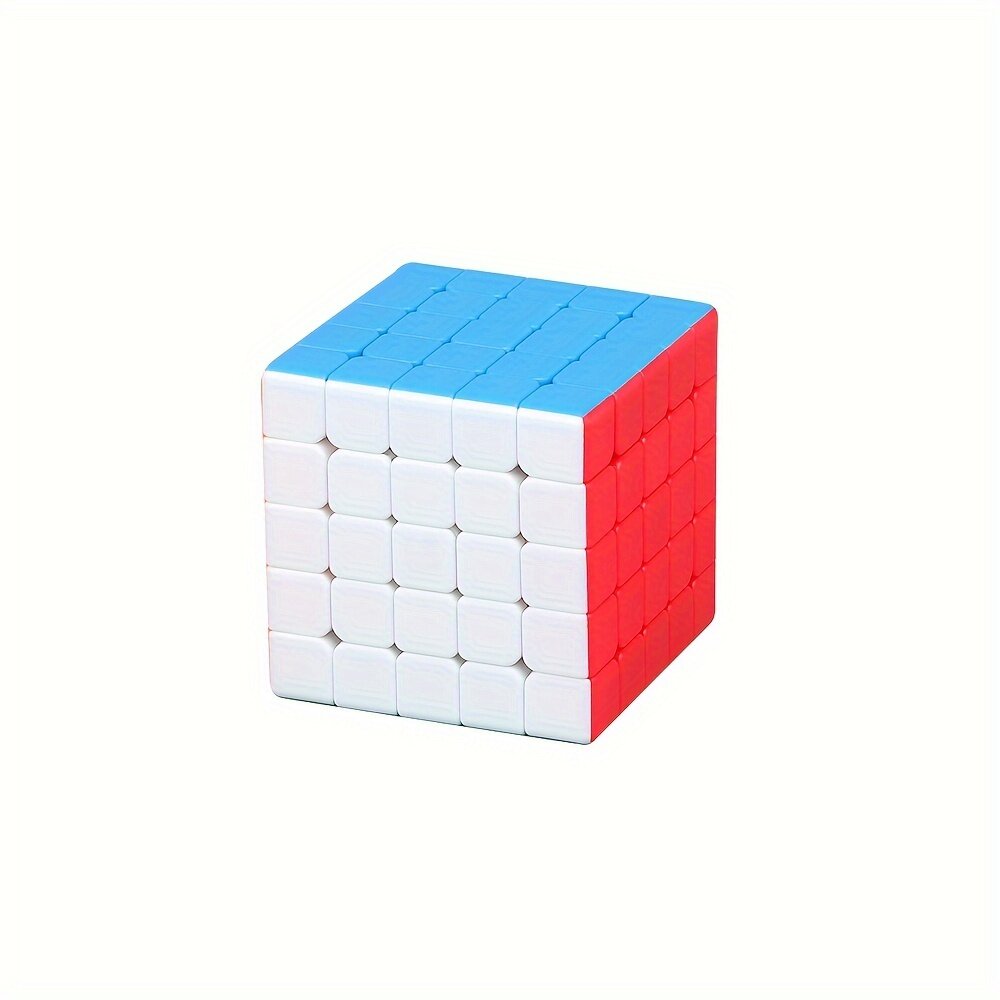 Кубик-головоломка 5x5 без наклеек, скоростной механизм с плавным ходом для детей и соревнований