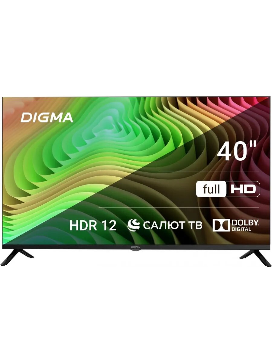 Телевизор Digma DM-LED40SBB36 — фото 1