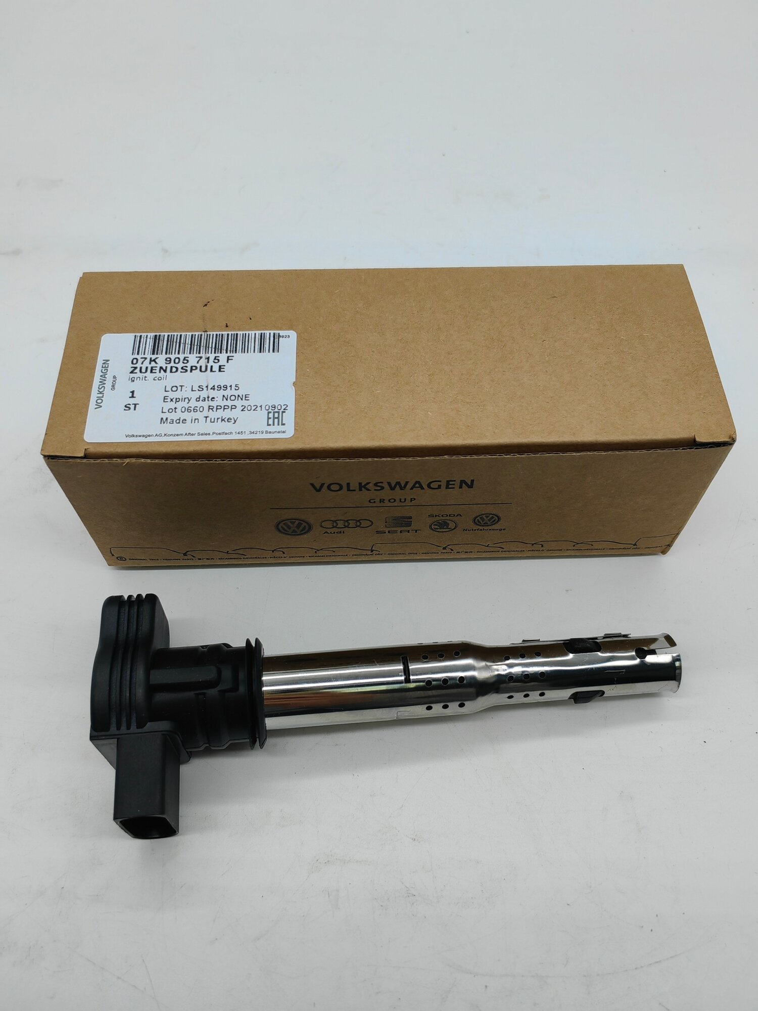 VAG Катушка зажигания VAG арт. 07K905715F