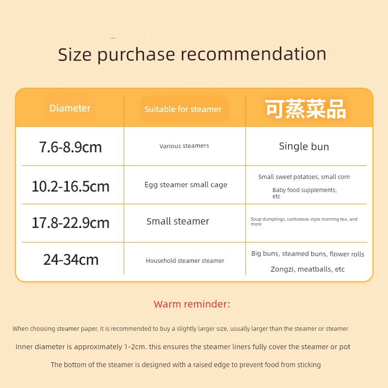 Бумага для пароварки Miniso, коврик для булочек на пару, пищевой специальный бытовой масляный бумажный коврик, бумажный