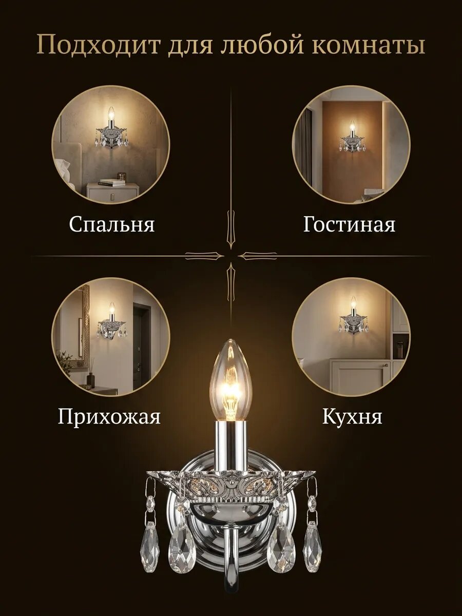 Бра классика свеча — фото 1