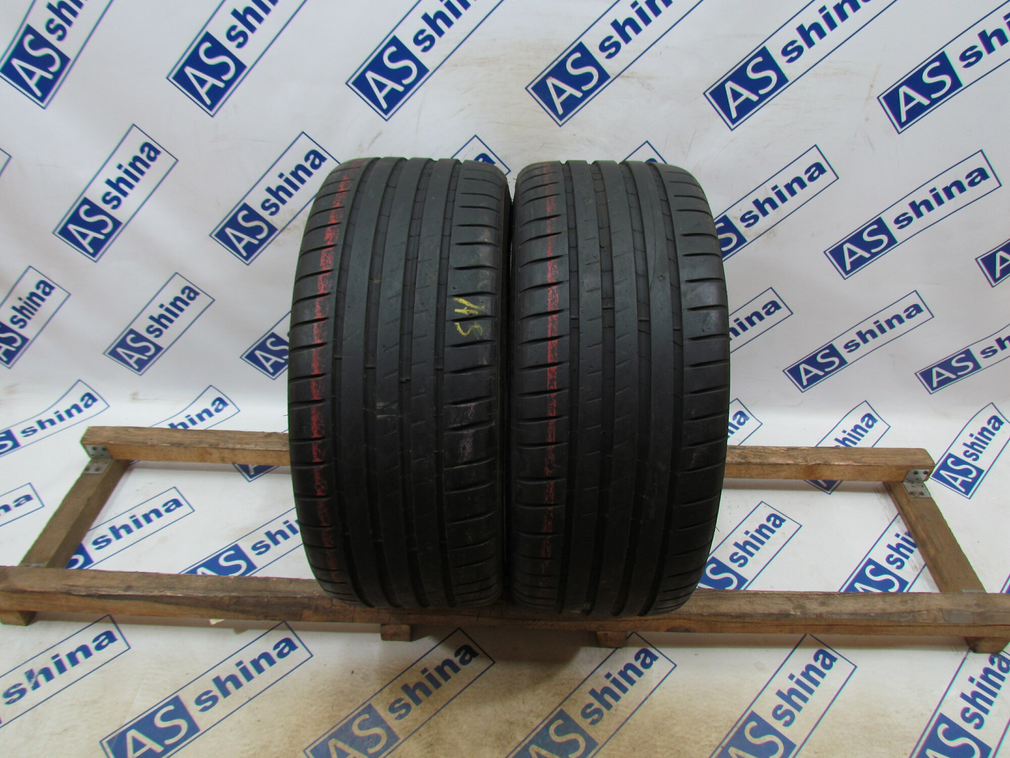 Комплект (2 шт) Michelin Pilot Sport 4S 245 35 R20 летние БУ шины 10-20% износ , артикул 0029517