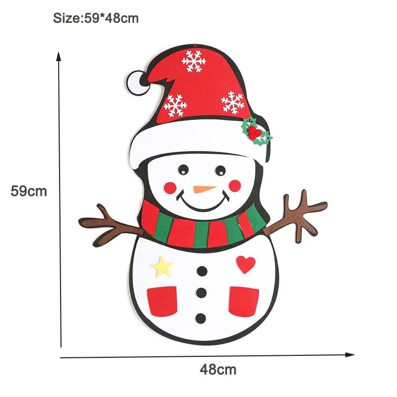 Набор для творчества из фетра LOLOTREE "Дерево благодарения" Snowman