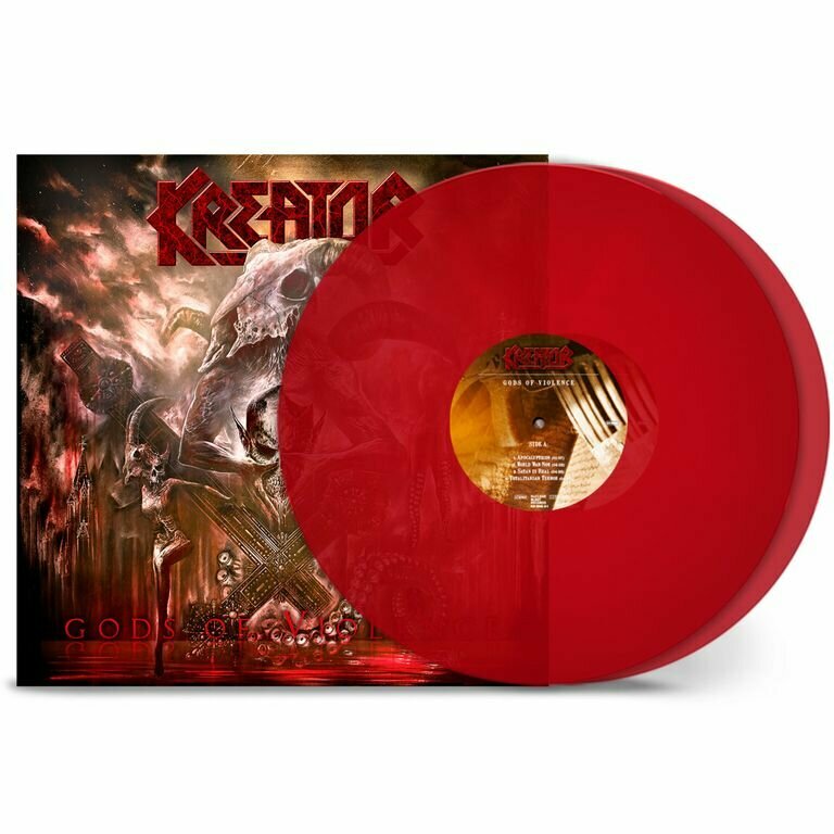 Виниловая пластинка KREATOR - Gods of violence 2-LP Red